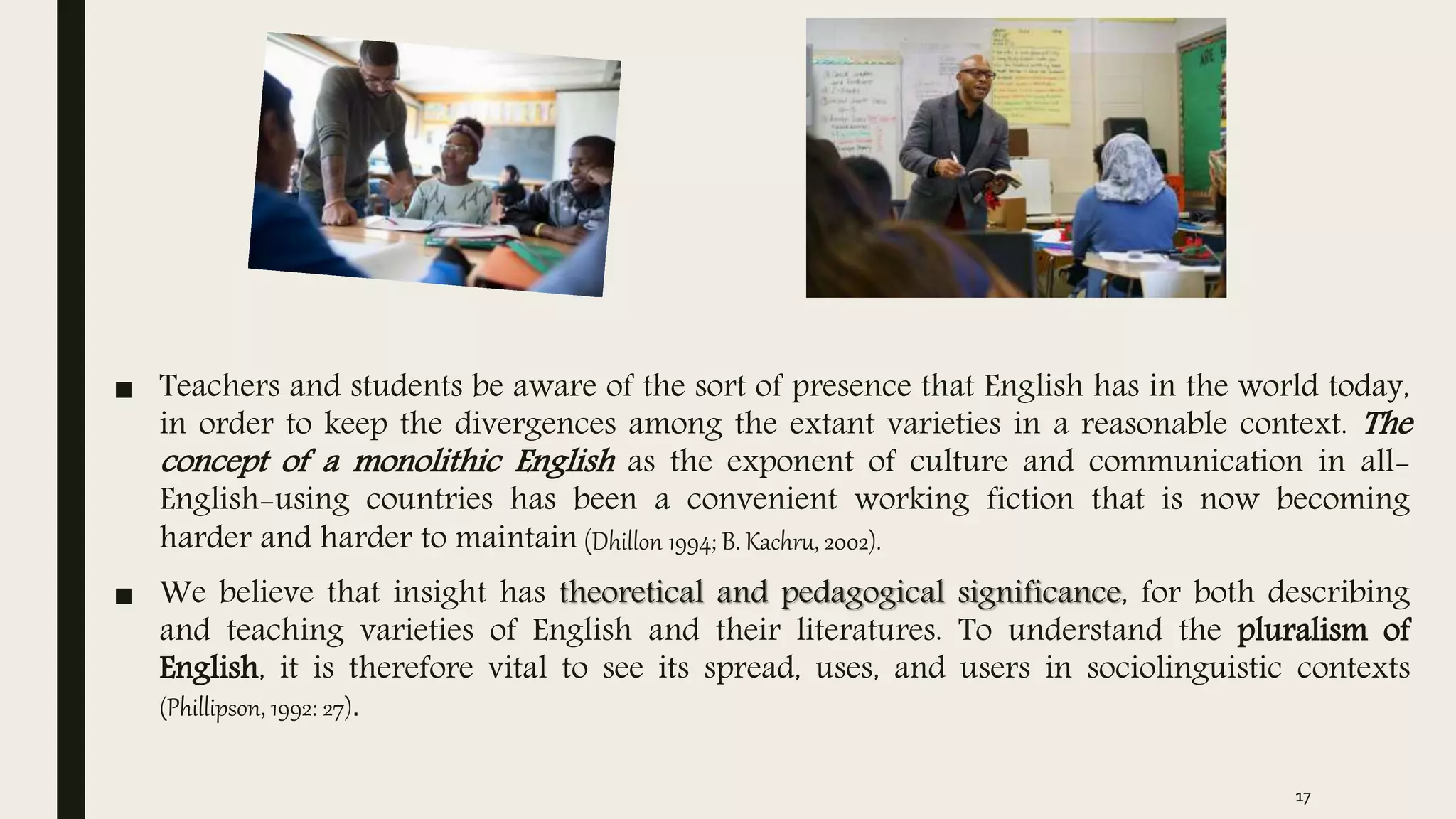 World Englishes and Varieties of English | PPTX