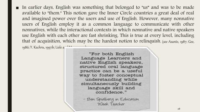 World Englishes and Varieties of English | PPTX