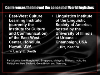 World Englishes Final | PPT