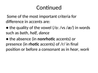 wORLD eNGLISHES INTRUCTION PPT POWERPONT | PPT