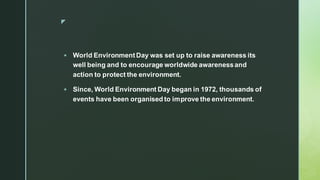 World environment day | PPT