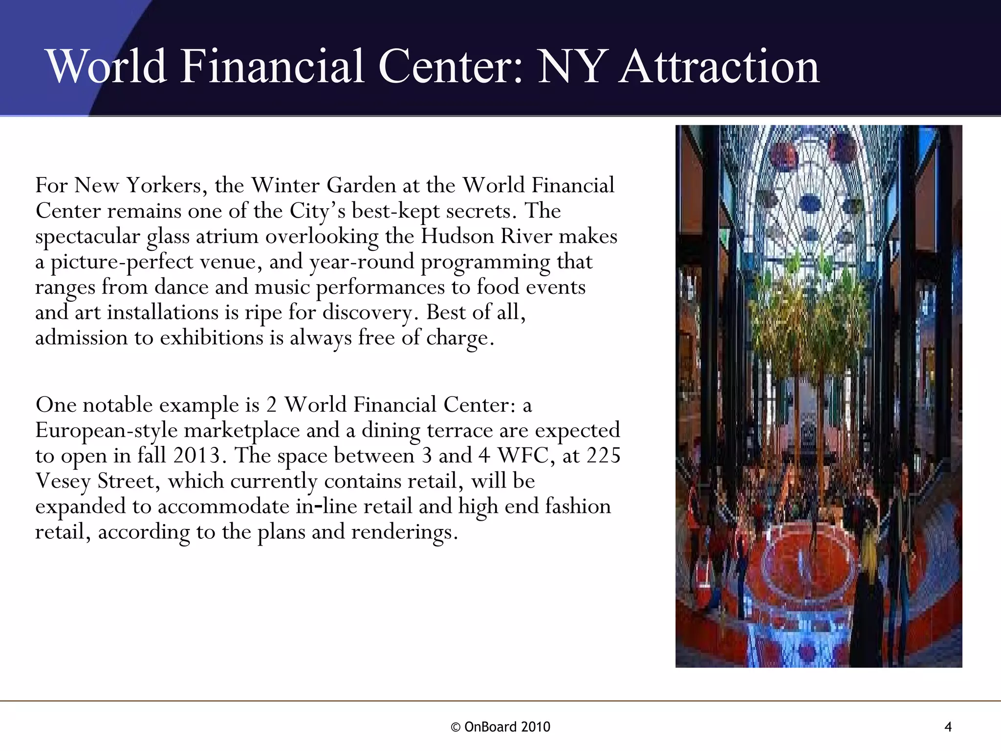 World financial center | PPT