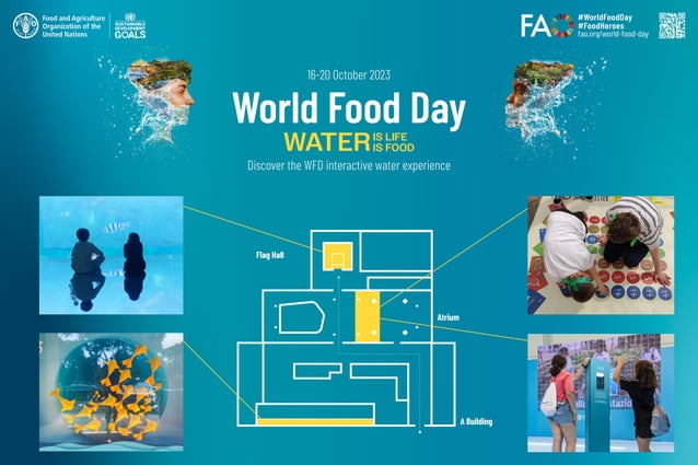 Hybrid ceremony at FAO HQ to mark World Food Day 2023 | PPT