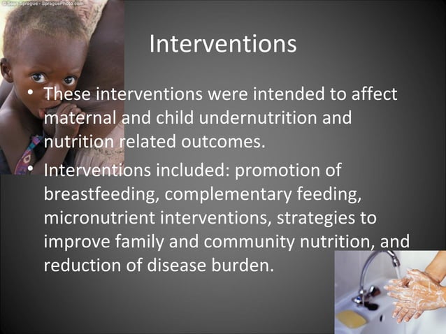 Effects of Child Undernutrition in the Developing World | PPT