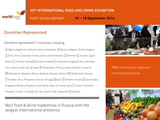 WorldFood Moscow 2015 Food Exhibition Report | PDF