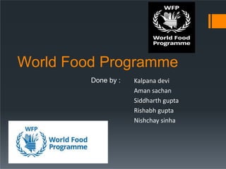 World food program | PPTX