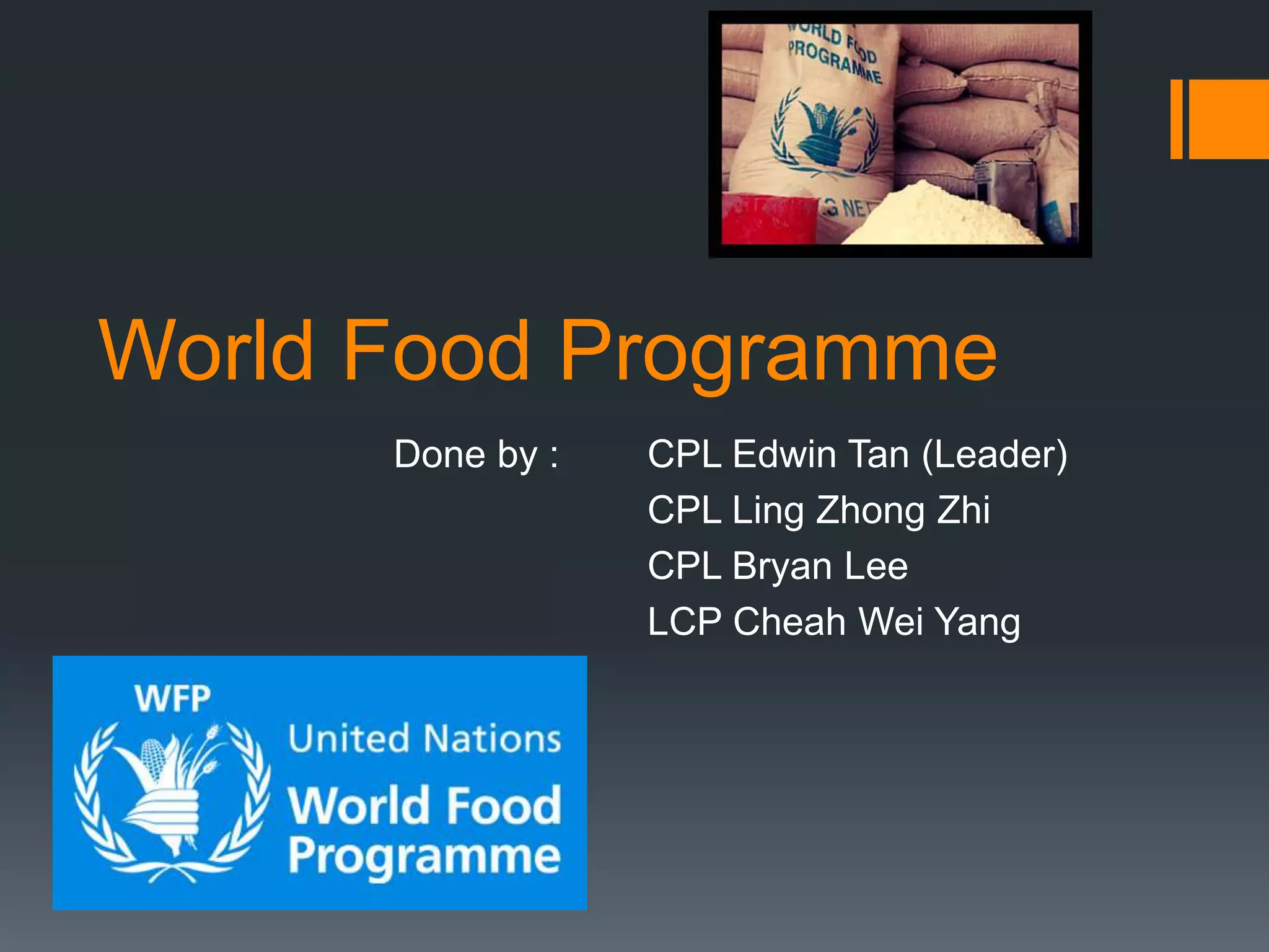 World Food Programme BB | PPTX