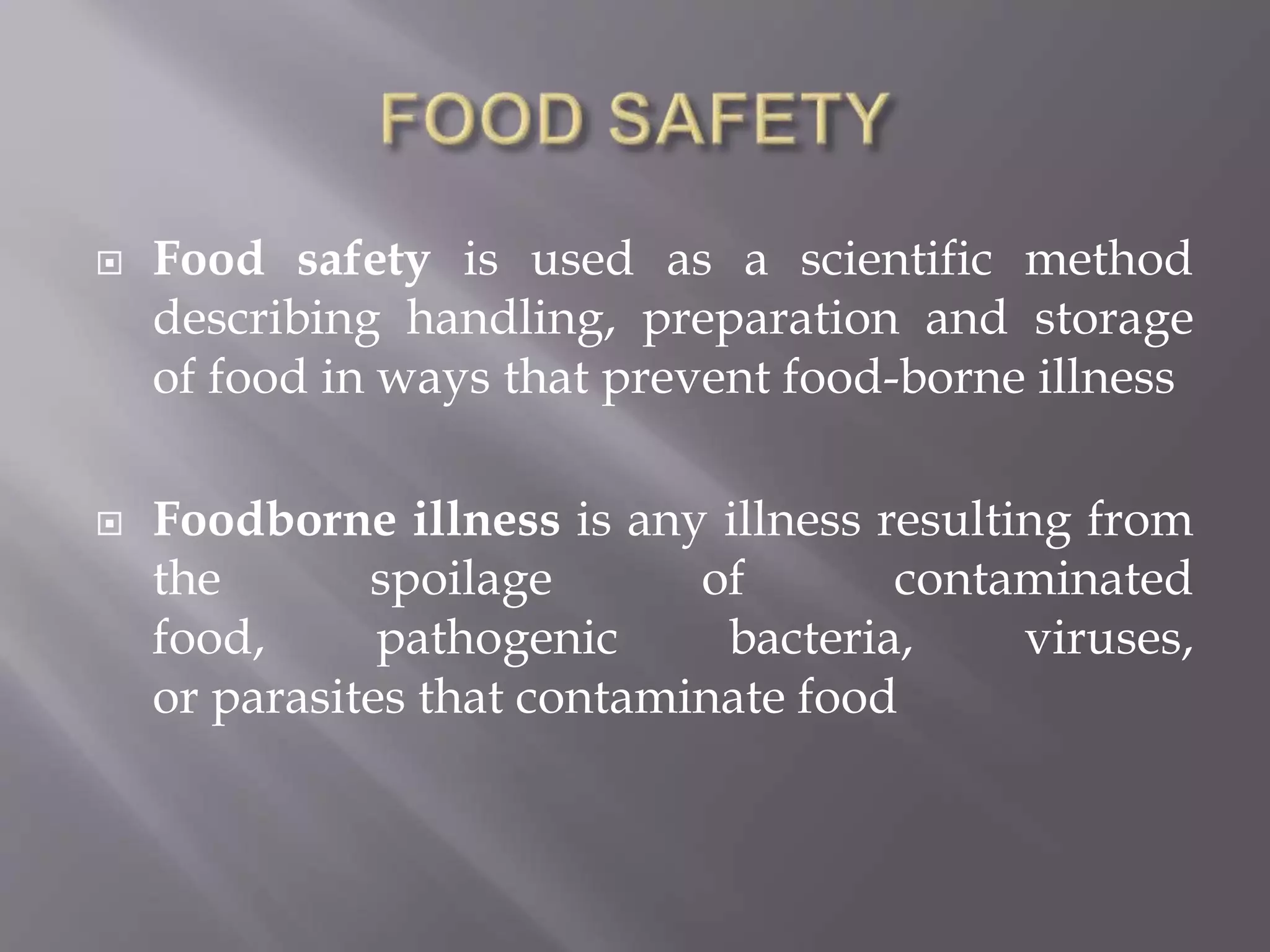 World food safety day 2021 | PPTX