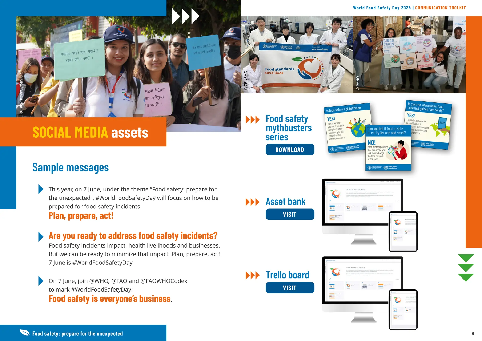 World Food Safety Day 2024- Communication-toolkit. | PDF