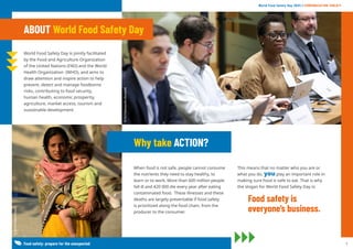 World Food Safety Day 2024- Communication-toolkit. | PDF
