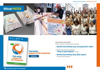 World Food Safety Day 2024- Communication-toolkit. | PDF