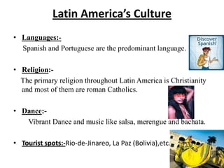 World Geograph Inidia N Latin America | PPT