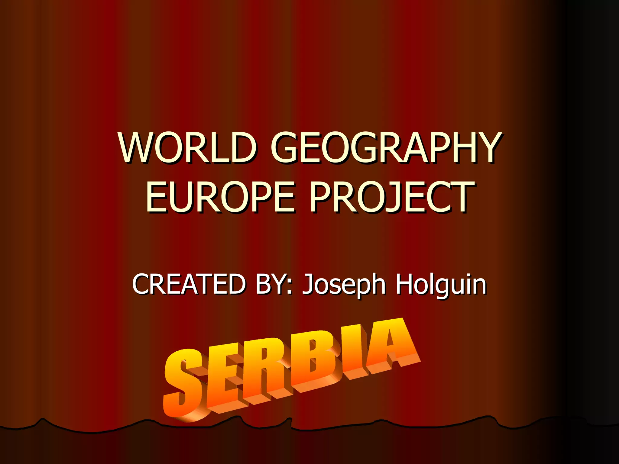 World geography | PPT