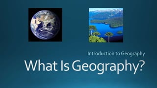 World Geography 1 | PPT