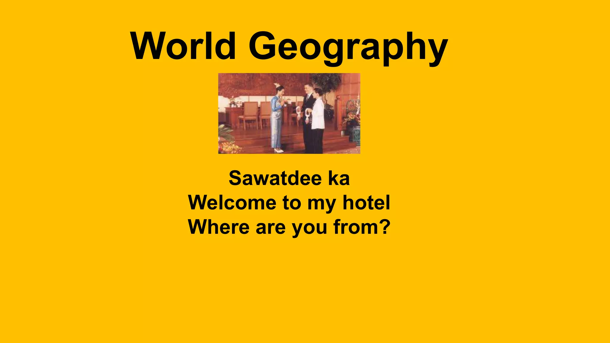 World geography | PPT