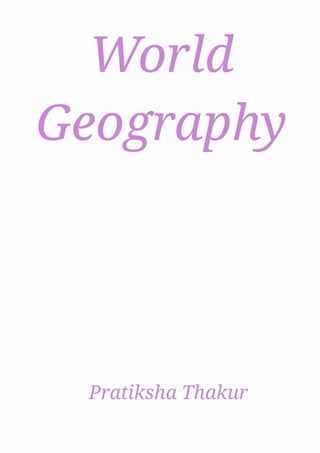 World Geography | PDF
