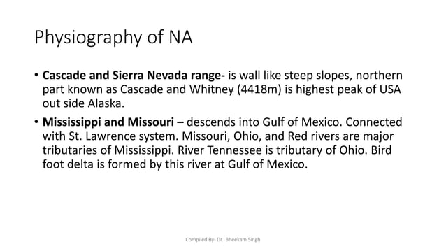 World geography north and south america | PPTX