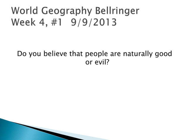 World geography bellringers %2811 8%29 | PPTX