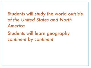 Building a Better World Geography Course | ODP