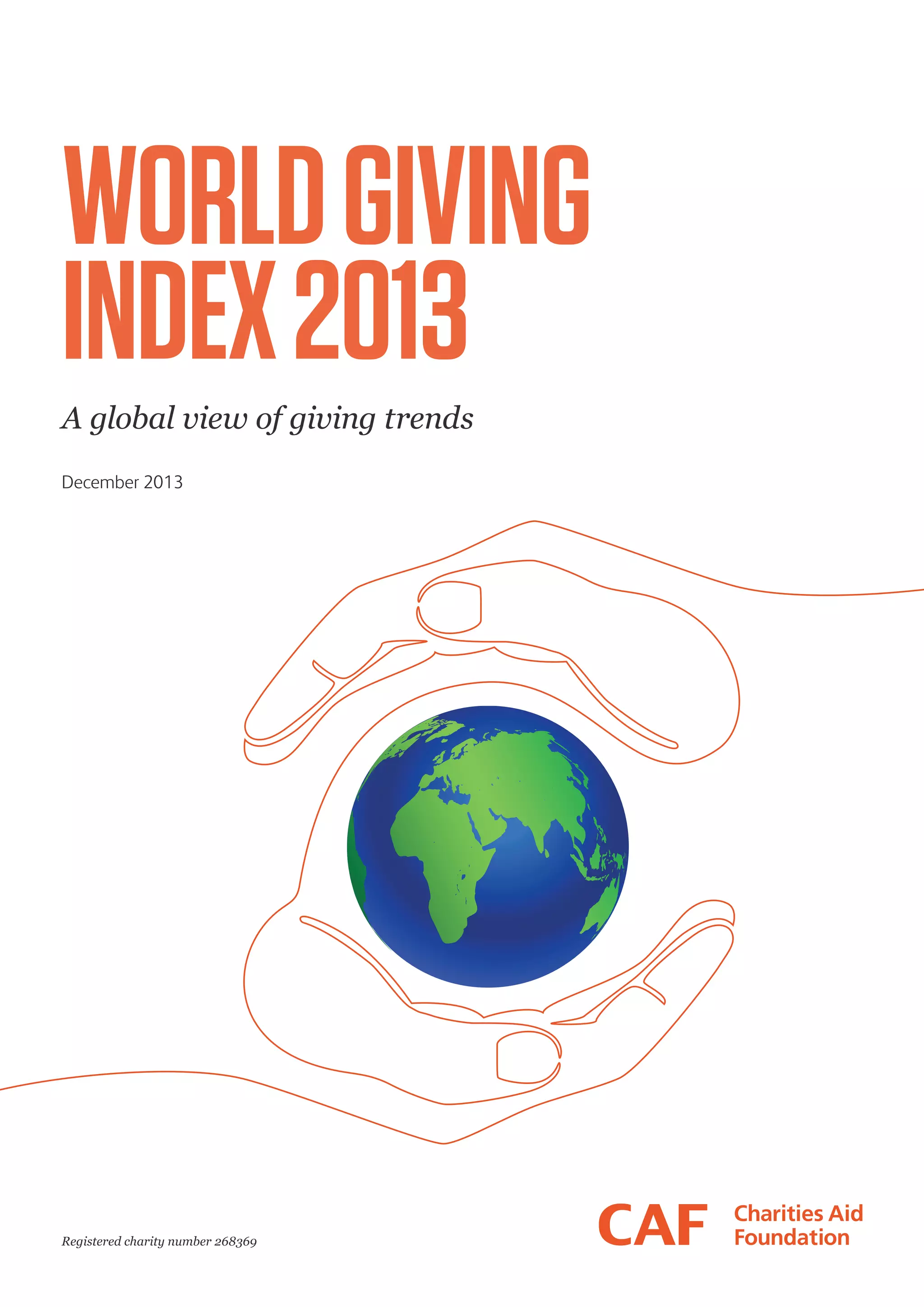 World Giving Index - 2013 | PDF