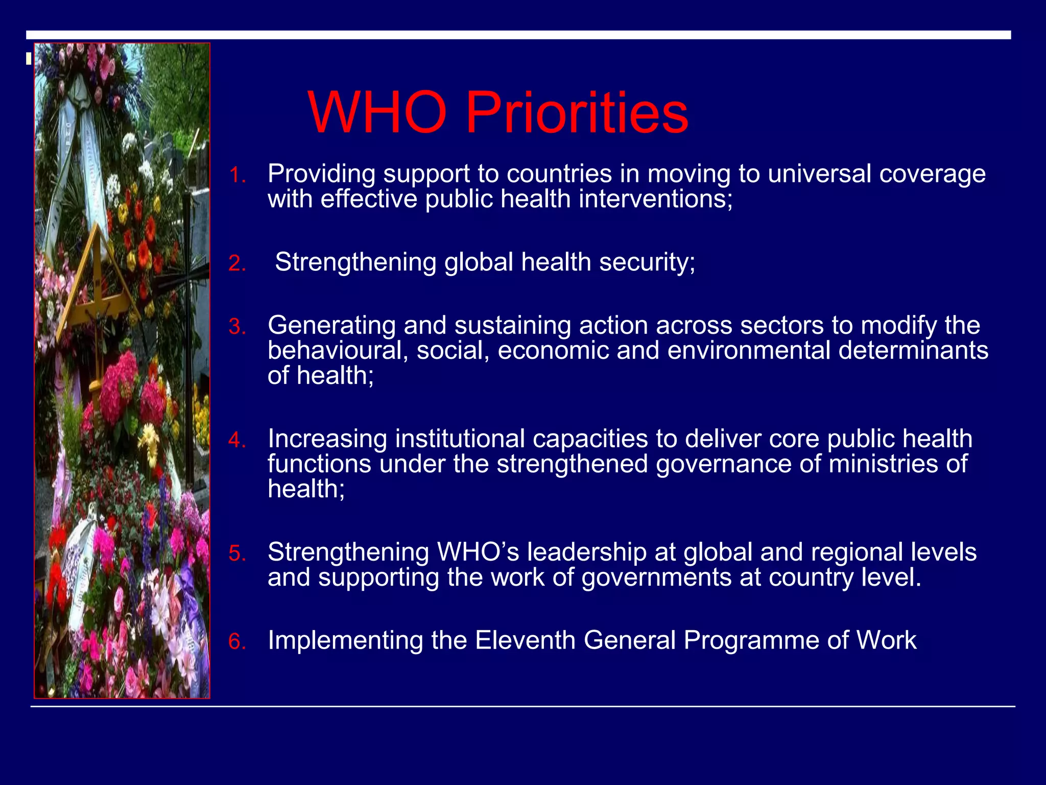 World health organization | PPT