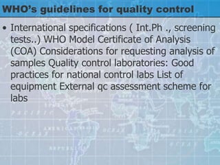 World health organization | PPTX