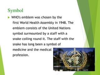 WORLD HEALTH ORGANIZATION | PPT