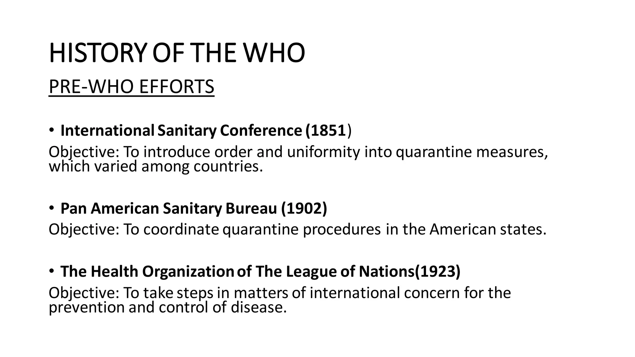 World health organization | PDF