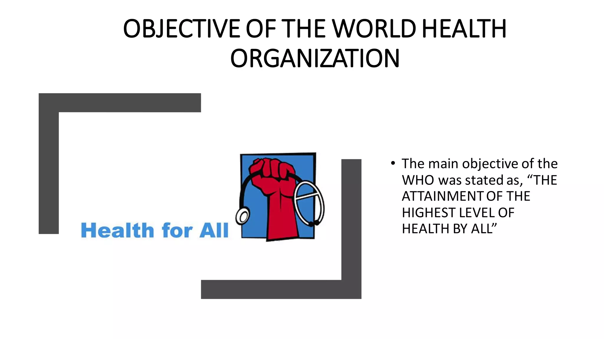 World health organization | PDF