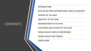 World health organization | PDF
