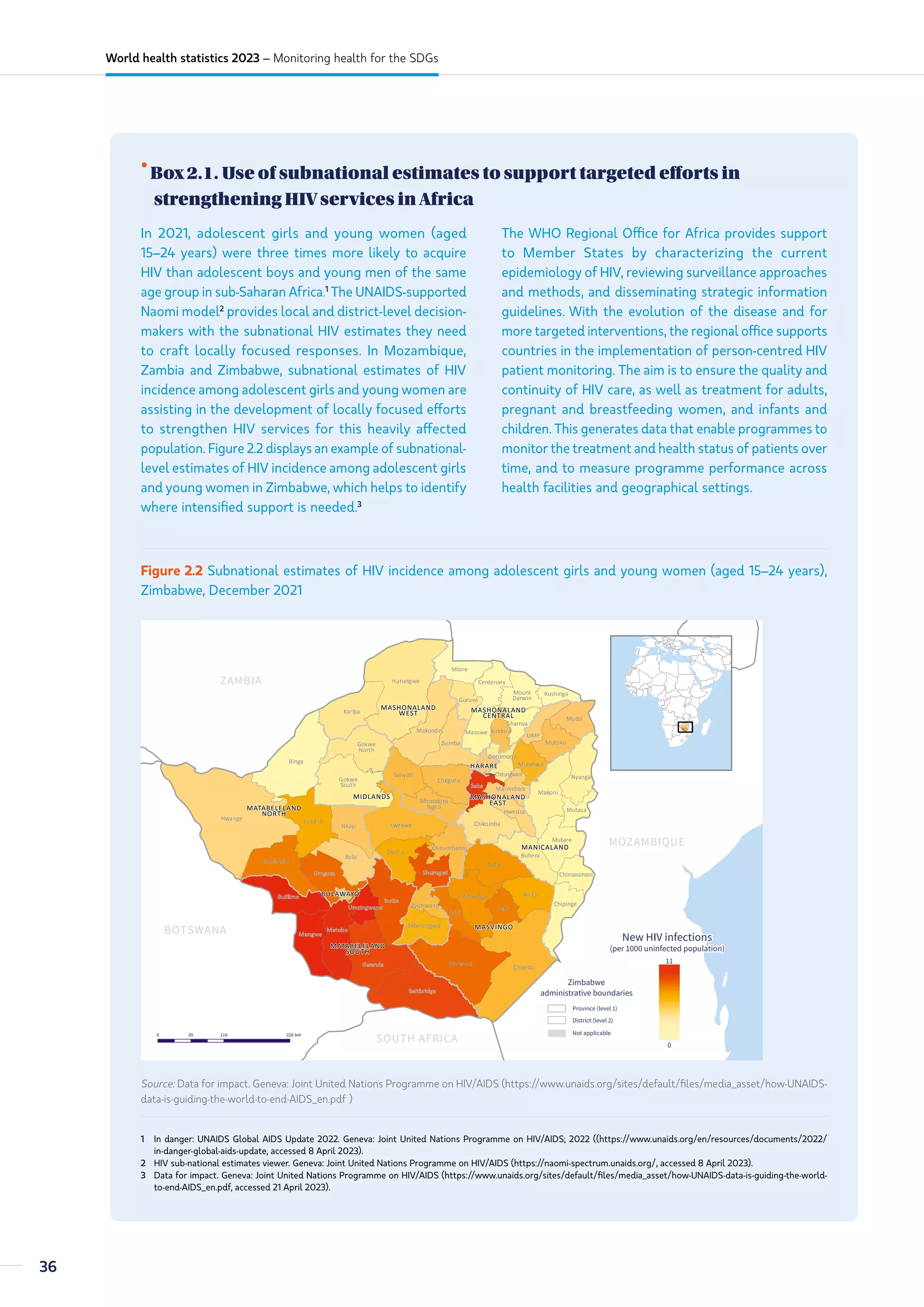 World Health Statistics Report 2023 | PDF