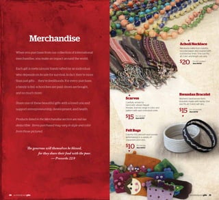 World Help's Gifts of Hope Catalog Spring 2014 | PDF
