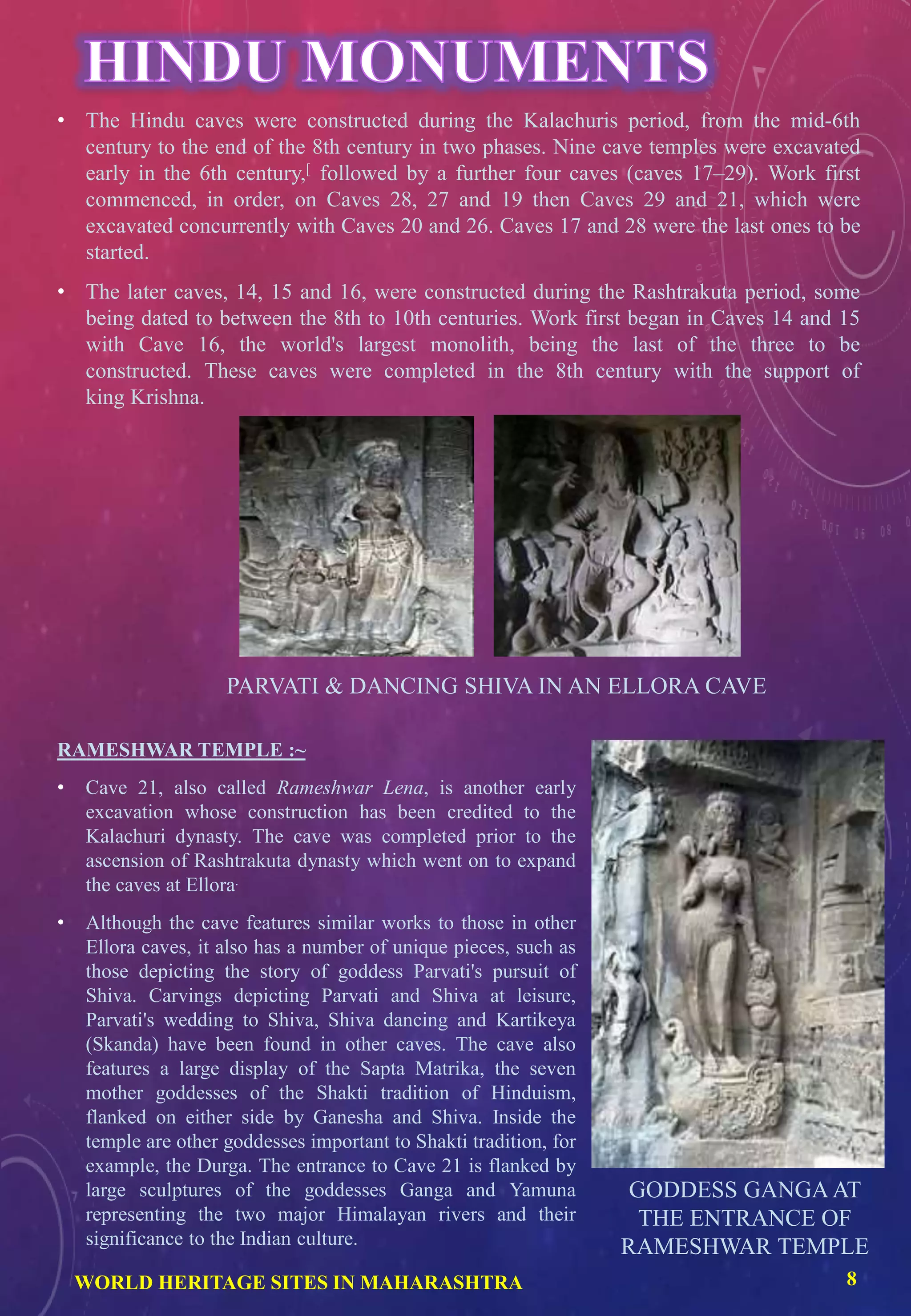 World Heritage Sites in Maharashtra | PPTX