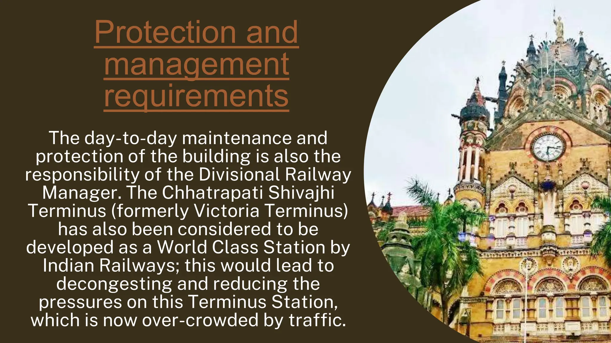 World Heritage Site Chhatrapati Shivaji Maharaj Terminus 01.pptx