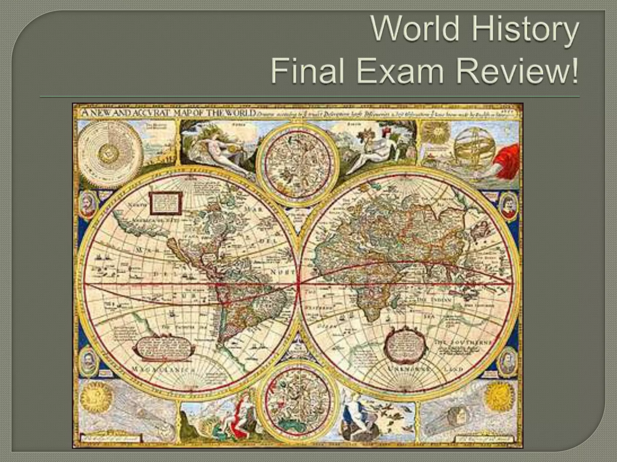 World History Final Exam Review | PPT