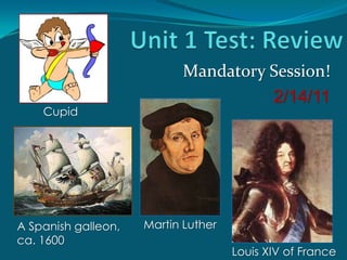 World History - Unit 1 Test Review | PPTX