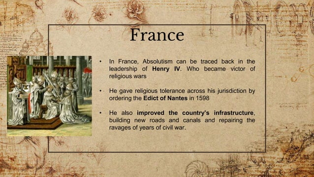 Absolutism in Europe | PPTX | Christianity | Religion & Spirituality