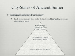 Sumerian Social Structure