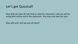 World history class rules | PPTX