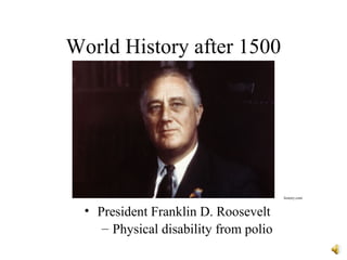 World history disability | PPT