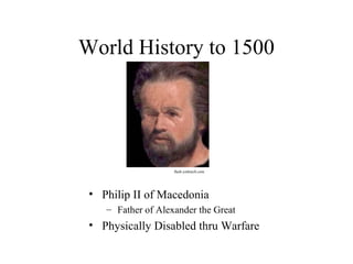 World history disability | PPT