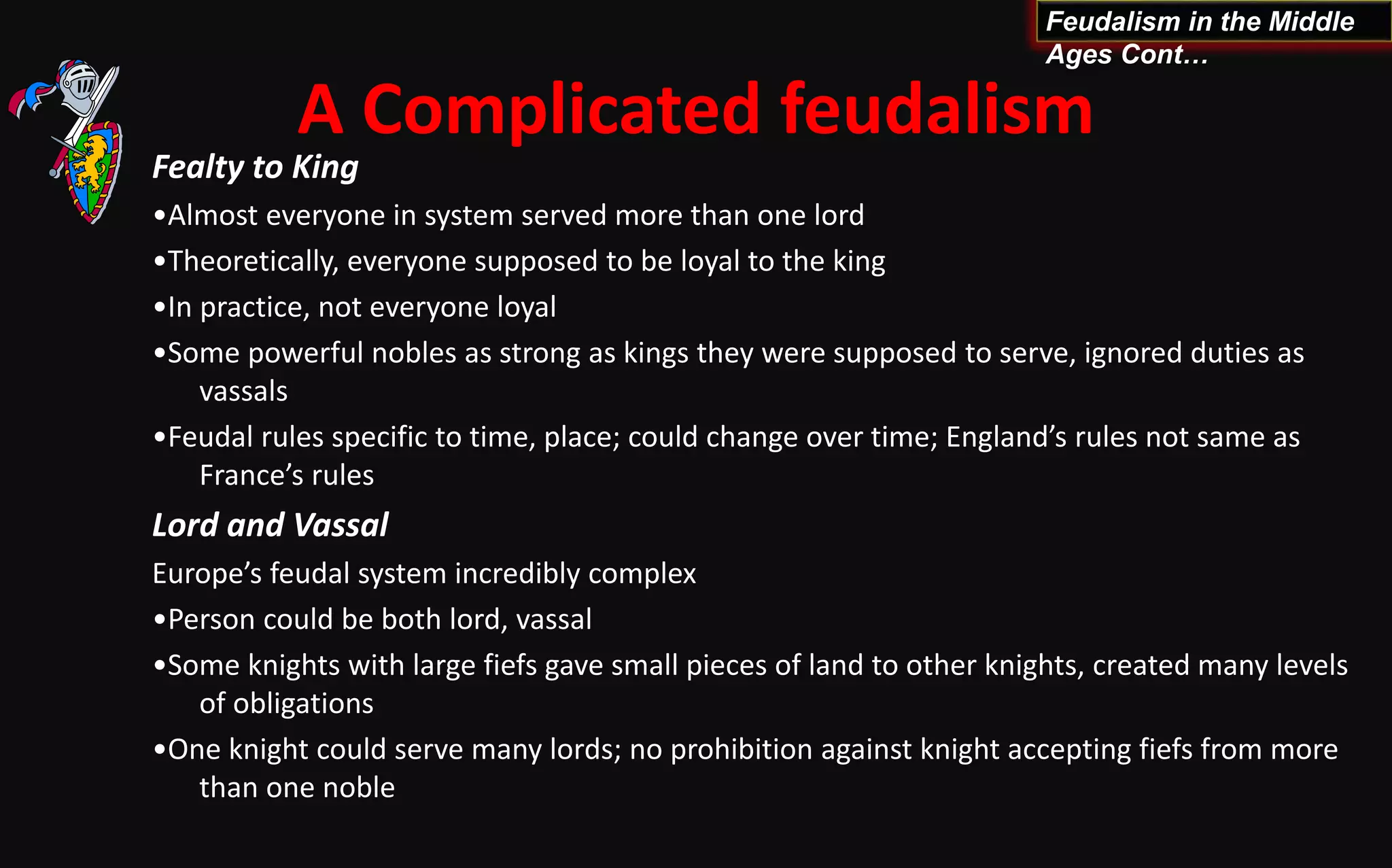 World history & geog presentation feudalism | PPT