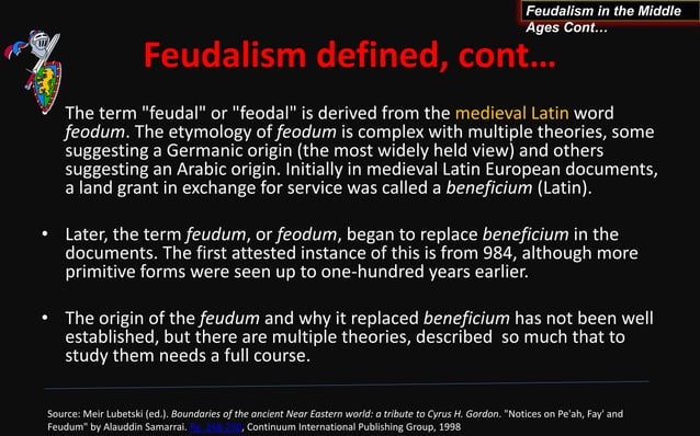 World history & geog presentation feudalism | PPT