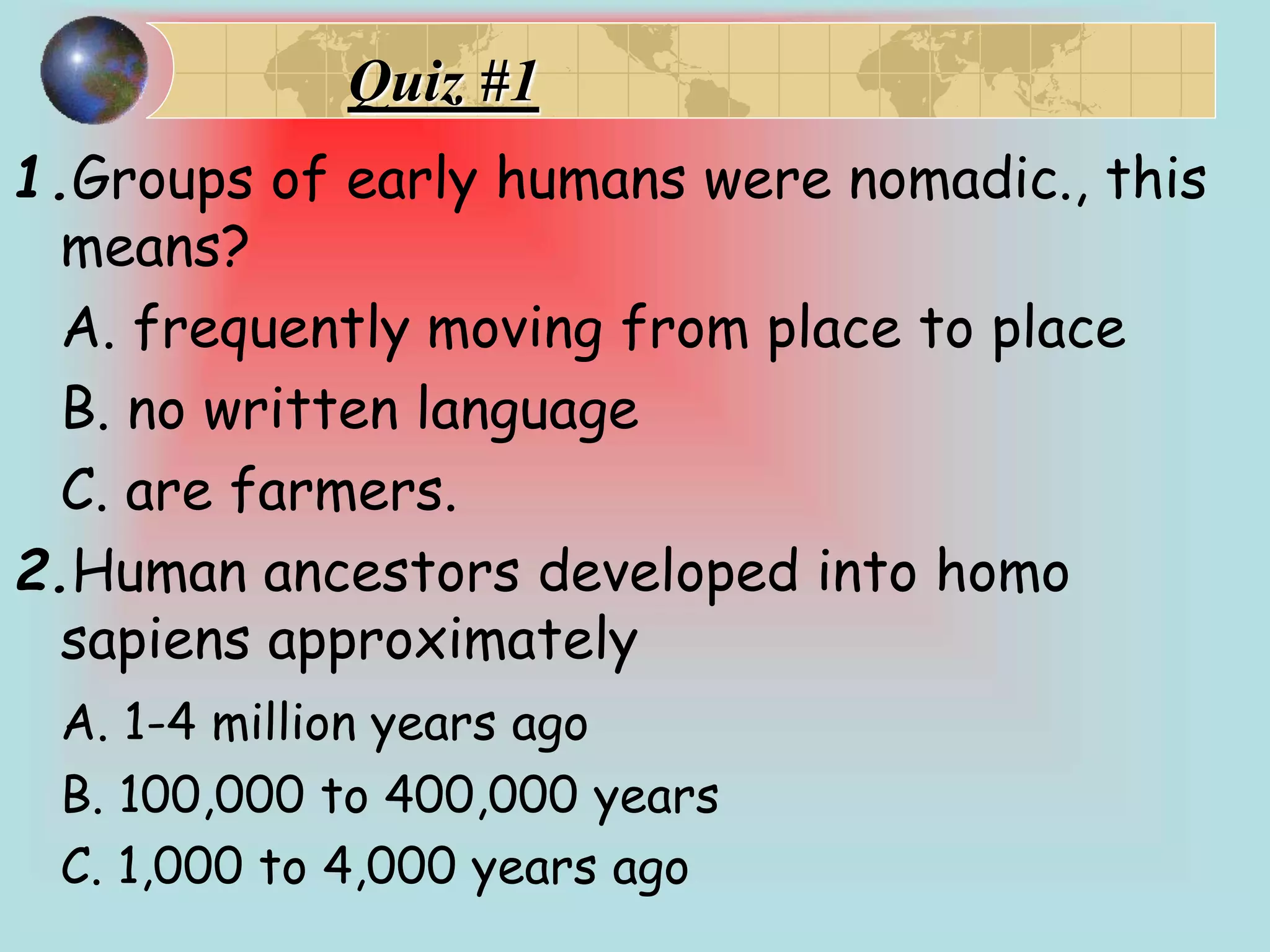 World History I SOL Review PowerPoint.ppt