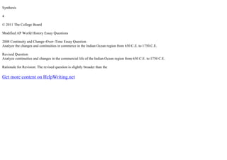 World History Movement | PPT