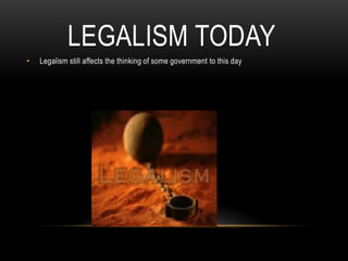 Legalism | PPTX