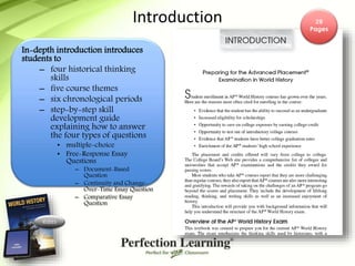 AP World History Resource Book | PPTX