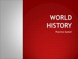 World History Preview Game | PPT