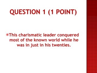 World History Preview Game | PPT
