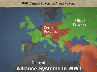 World history unit 2 lesson 1 world war 1 causes | PPT